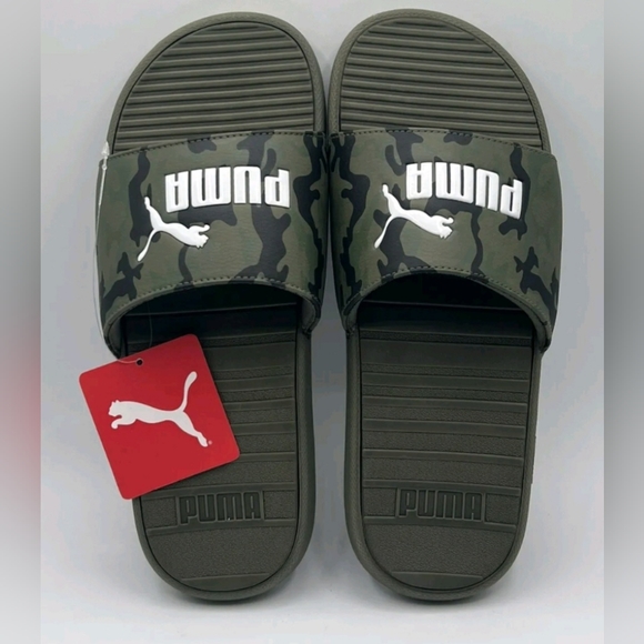 Puma | Shoes | Puma Cool Cat Camo Slide Sandal | Poshmark